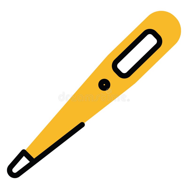 The Yellow Sun with Thermometer, Stock Vector Stock Vector ...