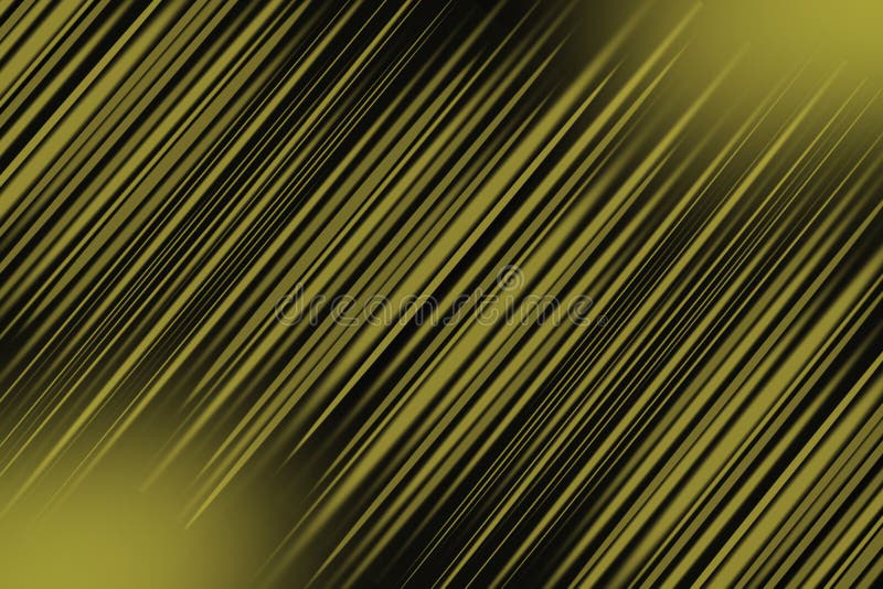 Yellow Thin Lines Diagonally Arranged on a Black Background Stock ...