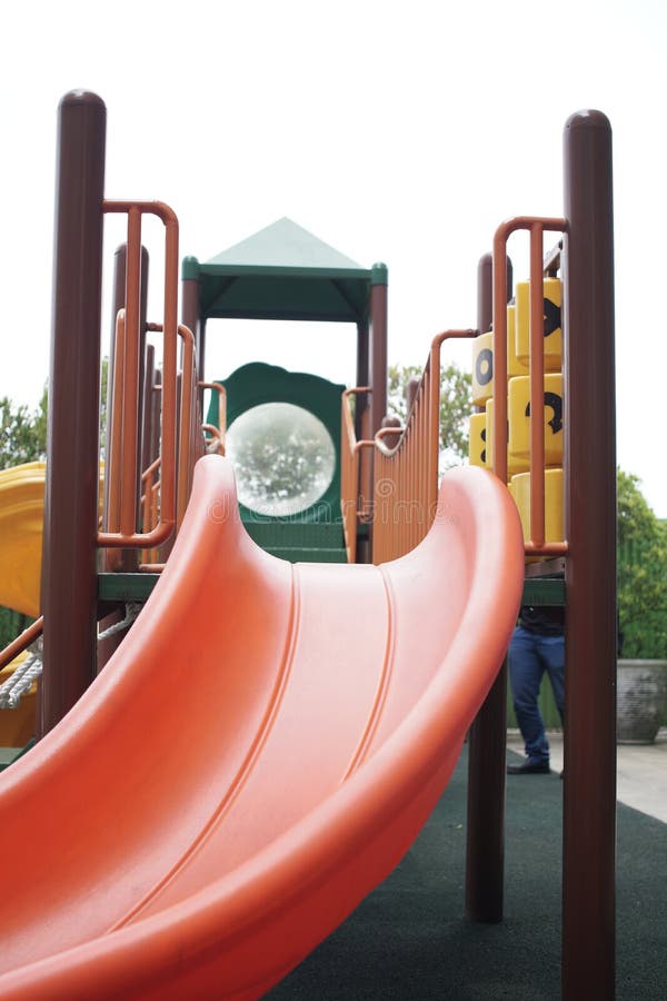 The Yellow Tictactoe of Children S Playground Stock Photo - Image of ...