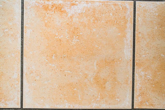 Yellow Tile Texture with Scattered Spot Pattern Stock Photo - Image of ...