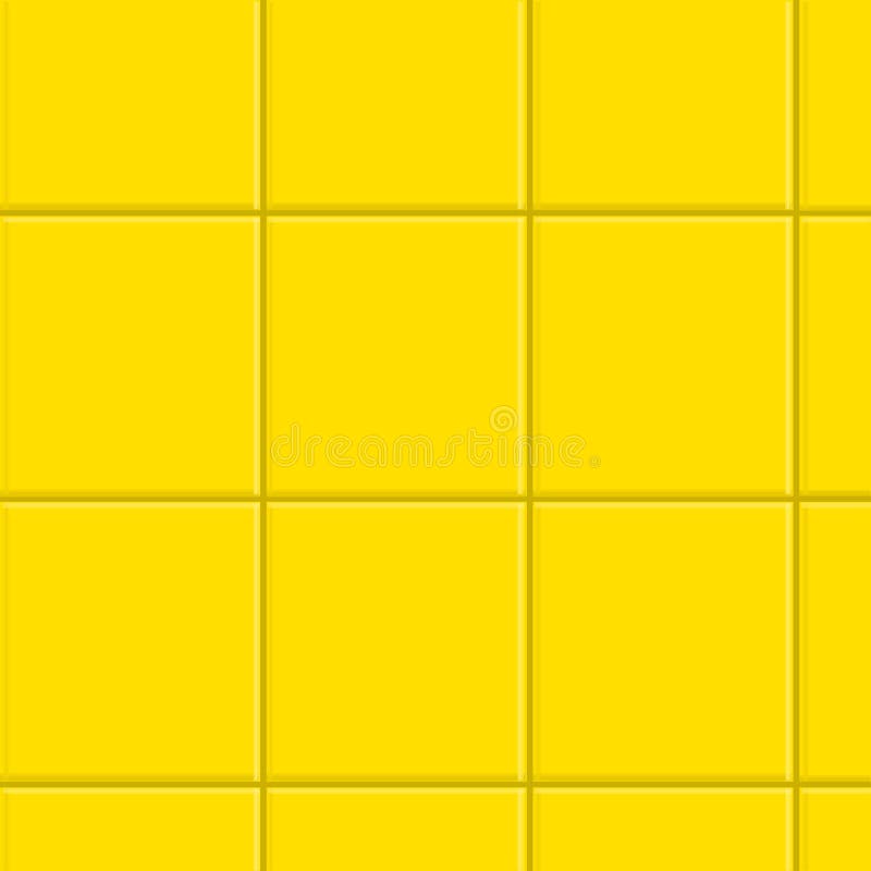 Yellow tile stock vector. Illustration of golden, mosaic - 186708214