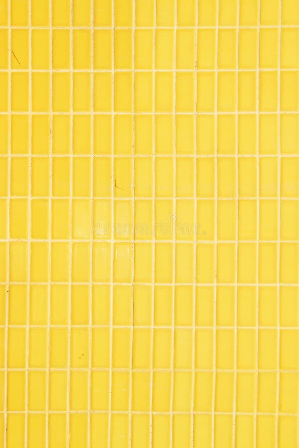 Yellow tiles background stock illustration. Illustration of mosaic ...