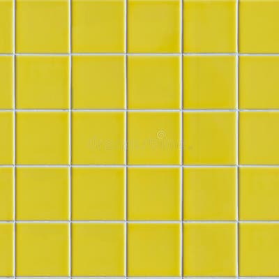 Yellow Tiles. Seamless Texture. Stock Photo - Image of ceramic, surface ...