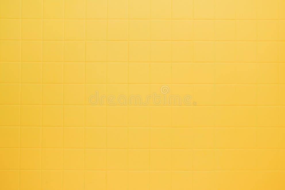 Yellow tile wall stock photo. Image of kitchen, decorative - 98833248