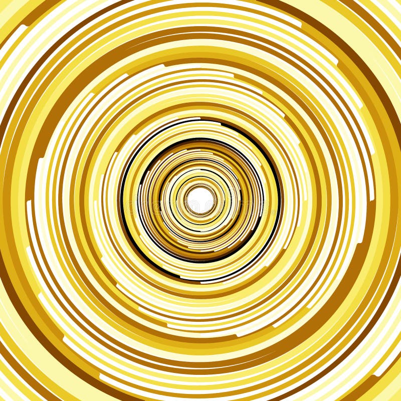 Yellow Tiny Halftone Dots in Round Form. Vector Illustration Stock ...