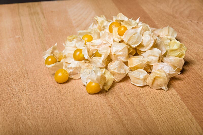 Yellow Tomatillos on Cutting Board Stock Image - Image of cutting ...