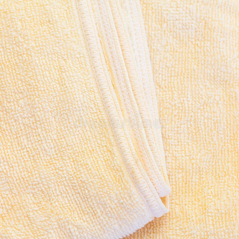 Yellow towel stock image. Image of cloth, resort, seamless - 51350005