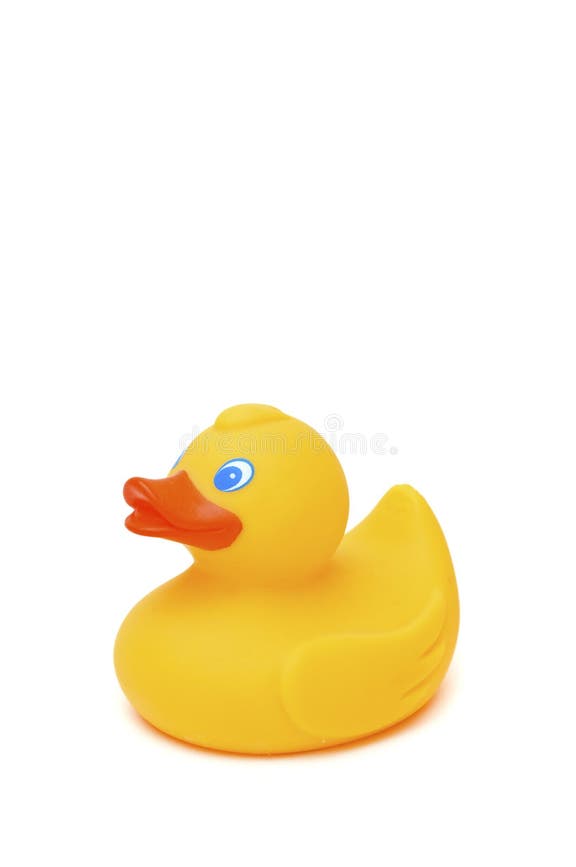 Yellow toy duck stock photo. Image of object, path, background - 11942756
