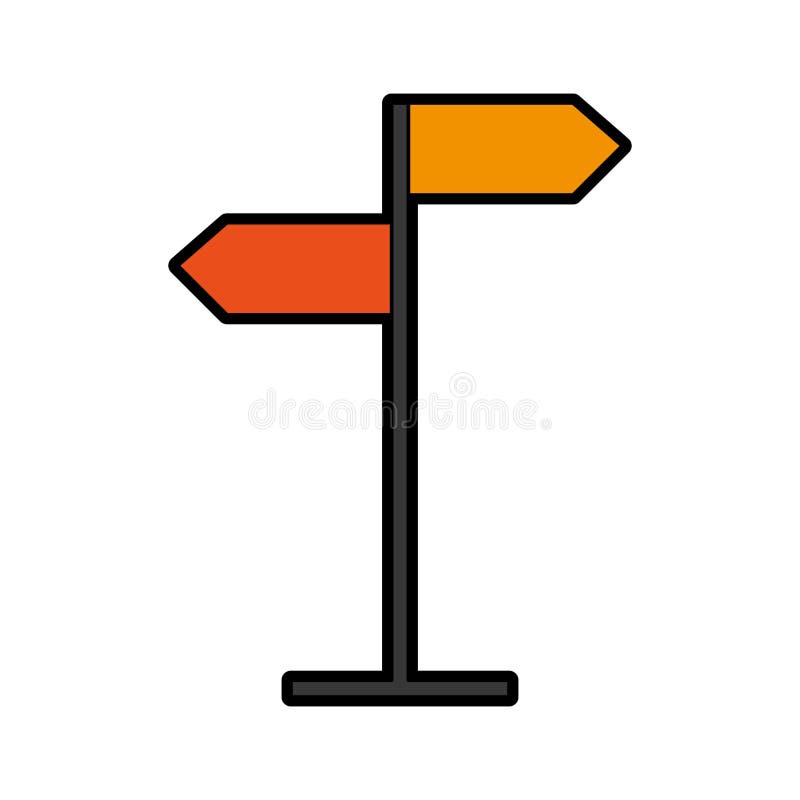 Yellow Traffic Sign Cartoon Stock Vector - Illustration of signal, icon ...