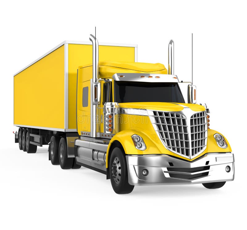 Yellow Diesel Generator Isolated Stock Illustration - Illustration of ...