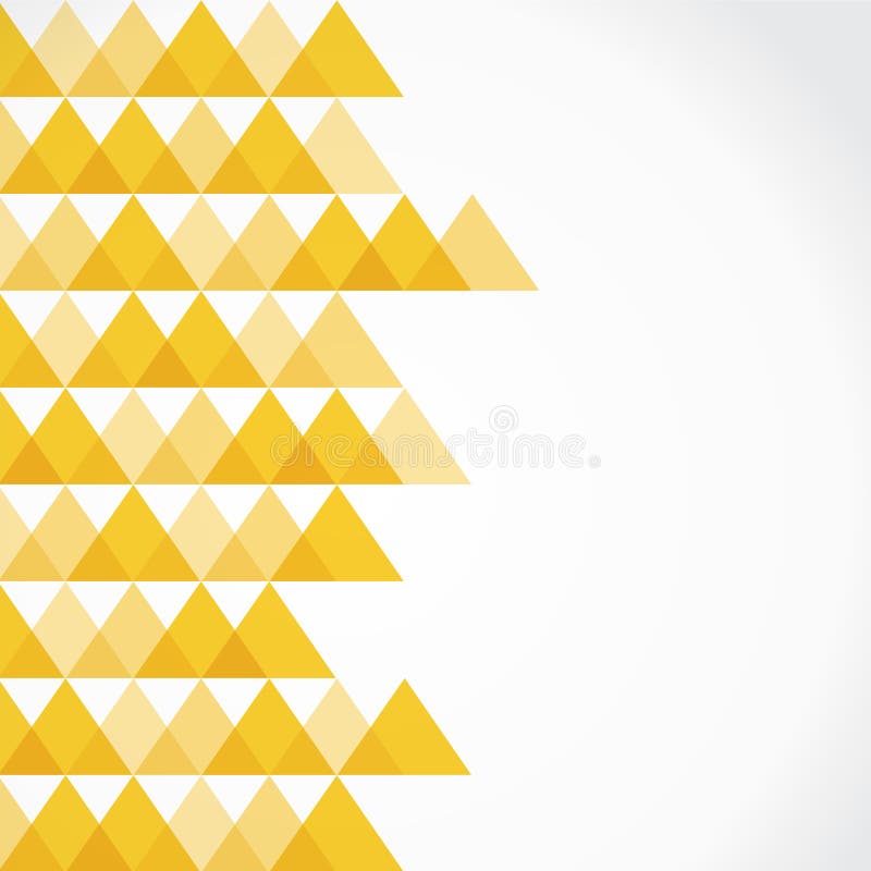 Yellow Triangle Pattern