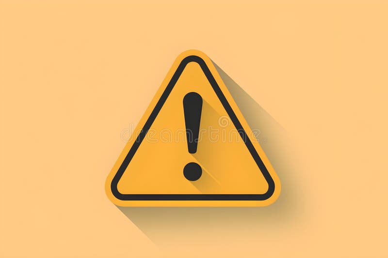 Black exclamation mark . stock illustration. Illustration of round ...