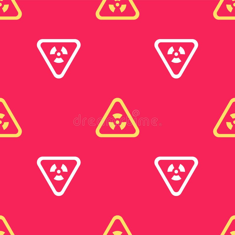 Yellow Triangle Icon Radiation Sign Stock Illustrations – 1,336 Yellow ...