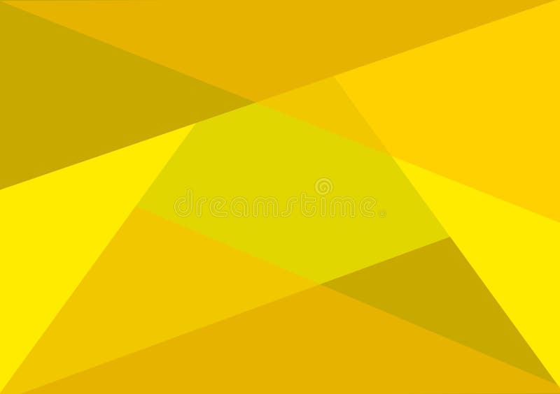 Yellow Triangular Shapes Design for Wallpaper Stock Photo - Image of ...