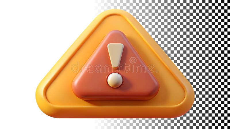 Yellow Triangular Warning Sign with Exclamation Mark, Hazard Alert Png ...