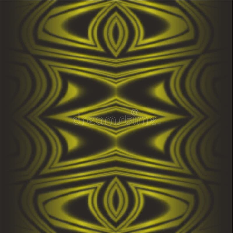 Yellow tribal background stock illustration. Illustration of contrast ...