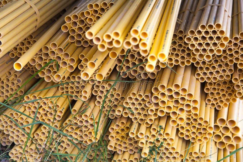 Yellow Tube stock image. Image of length, personal, plastic - 41356259