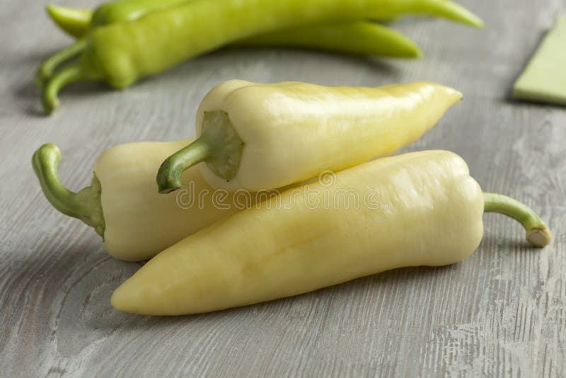 Yellow turkish pepper stock image. Image of ingredient - 53507463