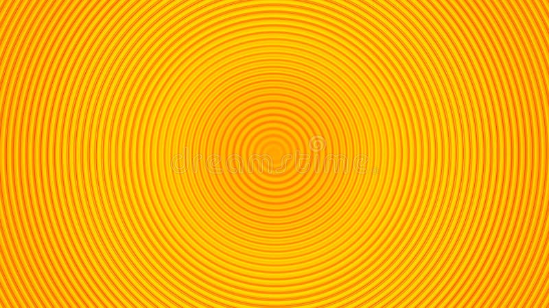 Yellow twirl circular wave stock illustration. Illustration of blue ...