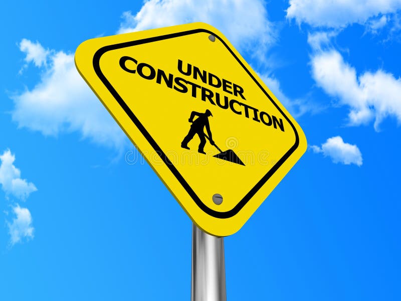 Yellow Sign with Split Arrows Stock Image - Image of yellow, traffic ...