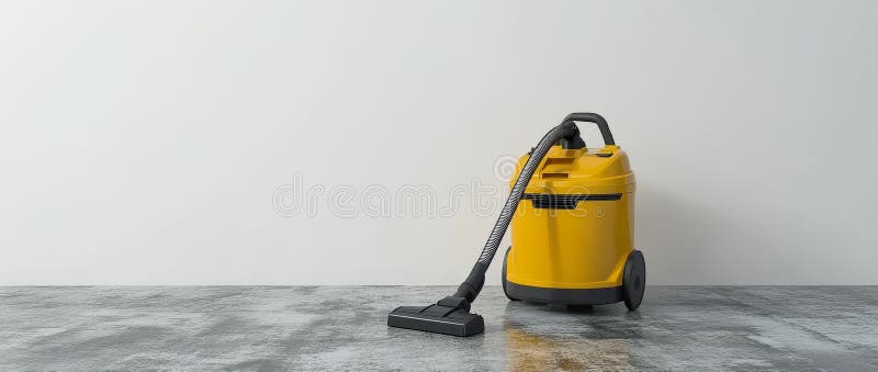 Yellow Vacuum Cleaners Highlight Modern Functionality and Cleanliness ...