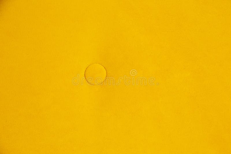 Yellow Velour Sofa Upholstery with Button, Fabric Texture Stock Image ...