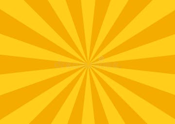 Yellow Ray Background. Vector Illustration Stock Vector - Illustration ...