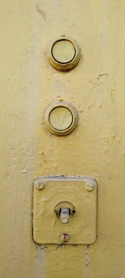 Yellow Vintage Remote Control. Soviet Style Stock Photo - Image of ...