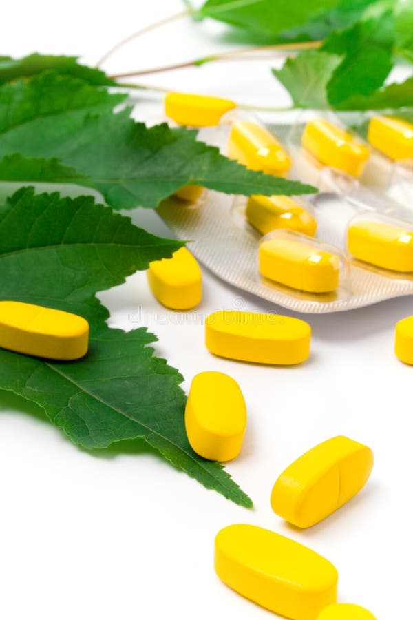 Yellow Vitamin Capsules, Soft Gelatin Capsule with Oily Drug Stock ...