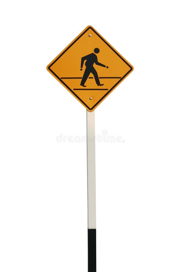 Yellow walk sign stock photo. Image of pedestrian, stroll - 19966934