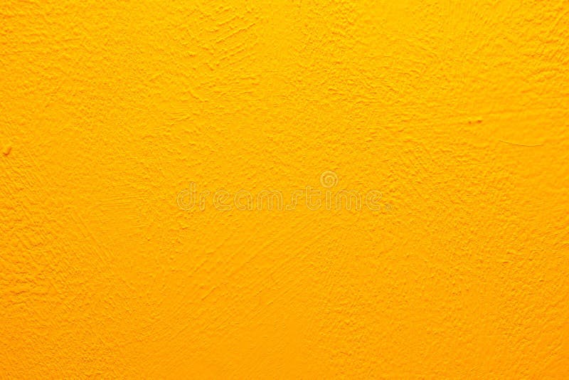Yellow Wall Texture. Bright Warm Yellow Wall Background Stock Photo ...