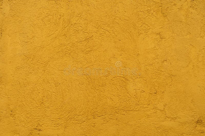 Yellow Wall Texture with Rustic Finish and Stucco Stock Photo - Image ...