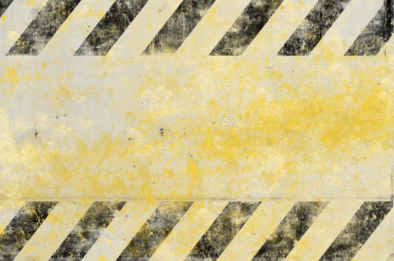 Yellow Warning Sign. Under Construction Background. Stock Illustration ...