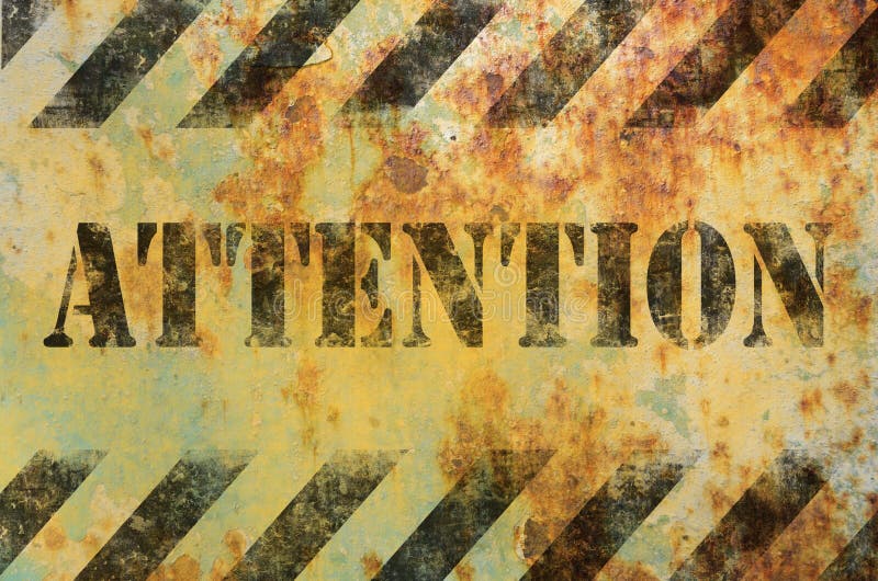 Rusty Warning Sign Template Stock Illustrations – 255 Rusty Warning ...