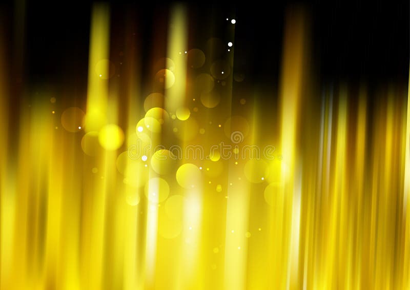 Yellow Water Abstract Background Vector Illustration Design Stock ...