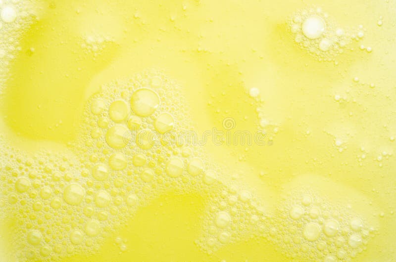 Yellow water bubbles stock image. Image of full, glass - 122058209