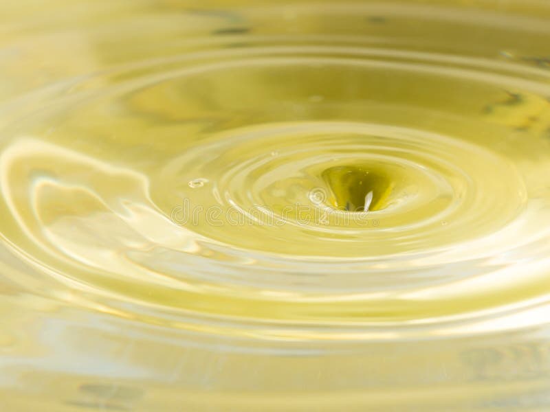 Yellow Water and Deep Crater Stock Photo - Image of bubble, effects ...