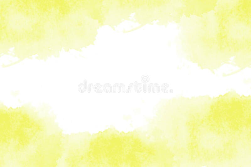Yellow Watercolor Abstract Background Textured for the Web Banners ...