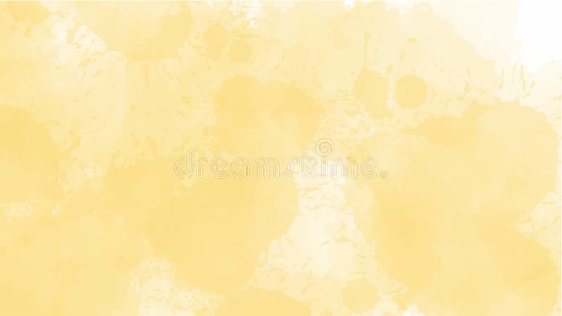 Yellow Watercolor Background for Your Design, Watercolor Background ...