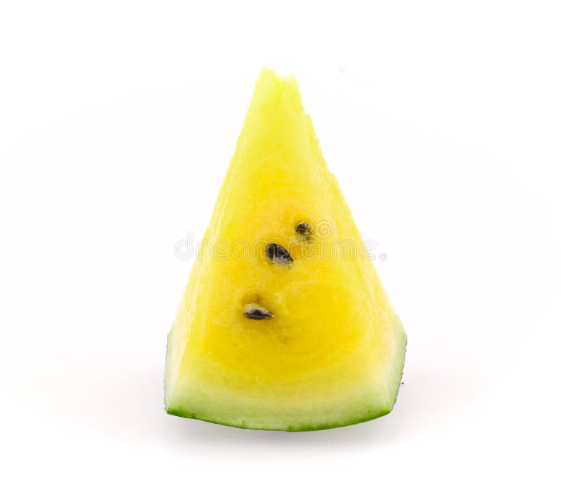 Yellow watermelon stock image. Image of berry, gourmet - 45542159