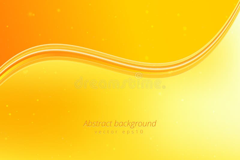 Yellow Wave Background. Abstract Modern Dynamic Stylish Red and Yellow ...