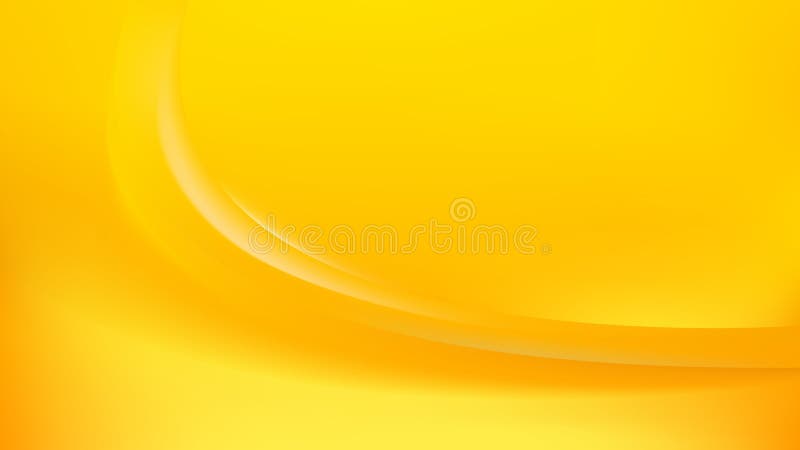 Yellow Wave Background Template Stock Vector - Illustration of wavy ...
