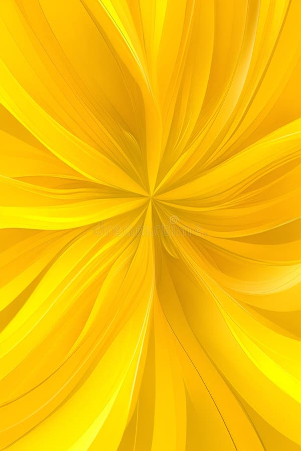 Yellow Waves Abstract Background, Vertical Composition Stock ...