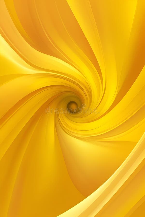 Yellow Waves Abstract Background, Vertical Composition Stock ...