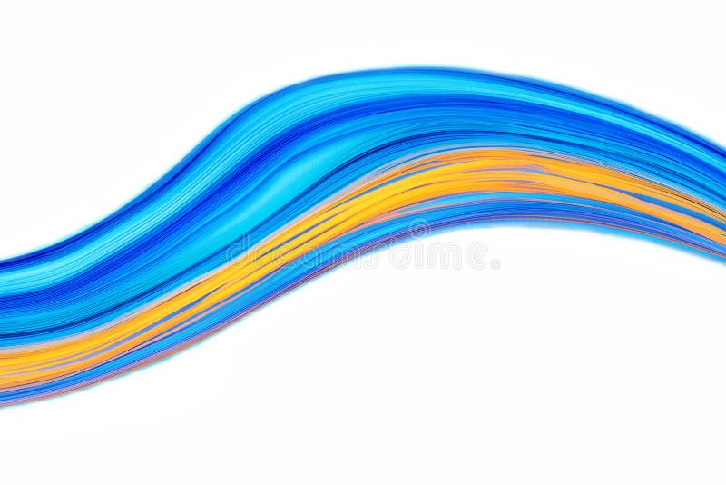 Yellow Wavy Colors Paper Texture Background Stock Image - Image of ...