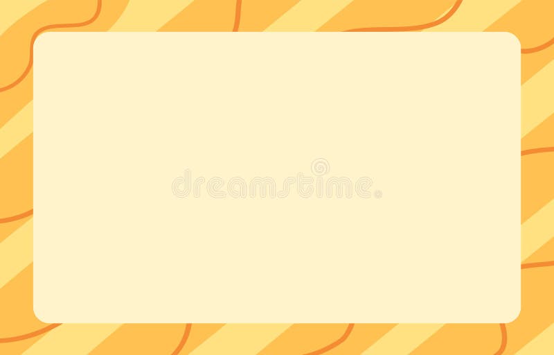 Yellow Wavy Horizontal Backdrop. Abstract Background with Yellow Wavy ...