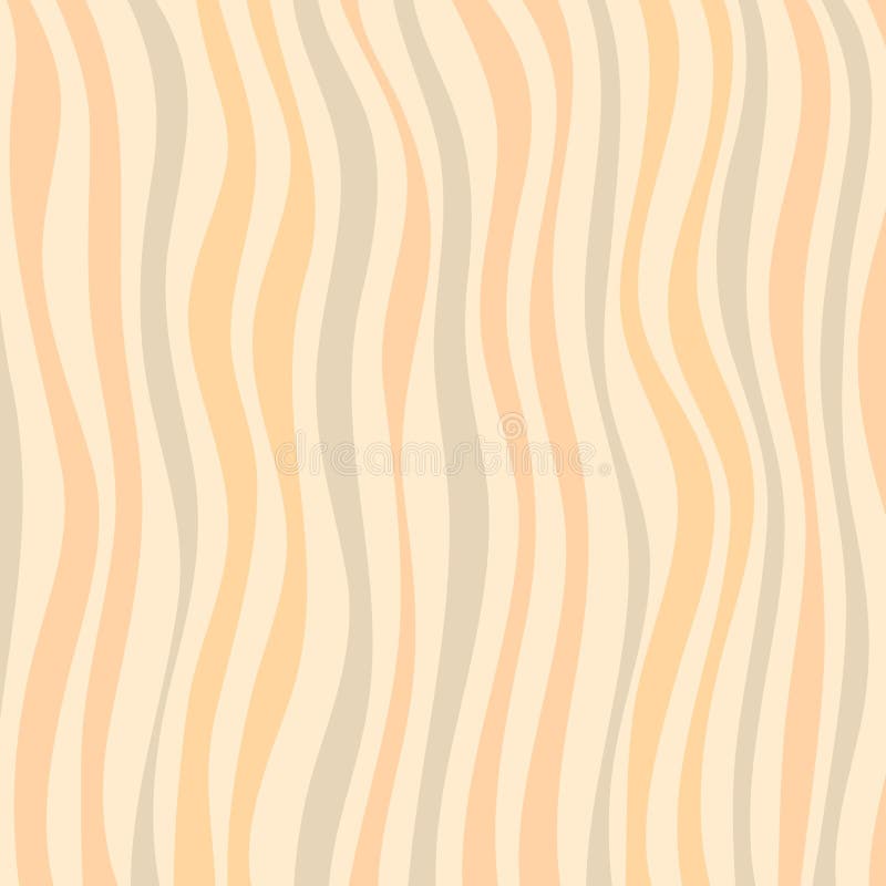 Yellow Wavy Sand Style Pattern Background Stock Vector - Illustration ...