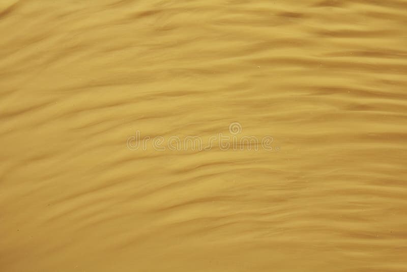 Yellow Wavy Striped Background. Waves and Ripples on the Water Stock ...
