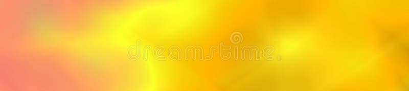 Yellow Website Headers Illustration Bright Wide Design Stock ...
