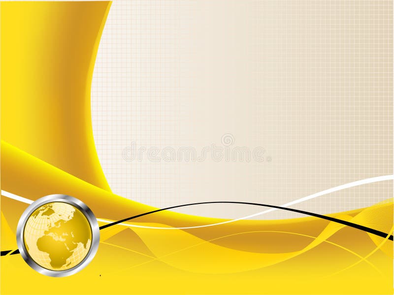 A Yellow and White Abstract Business Backgound Stock Vector ...